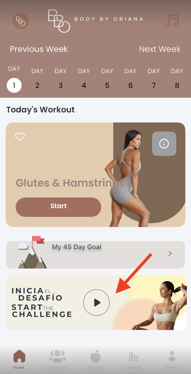 How do I access the Challenge program? – Body By Oriana